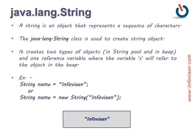 Java String Handling | PPT