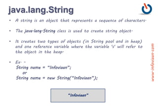 Java String Handling | PPT