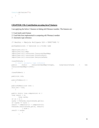 Java 7 Dolphin manjula kollipara | DOCX | Web Development | Internet