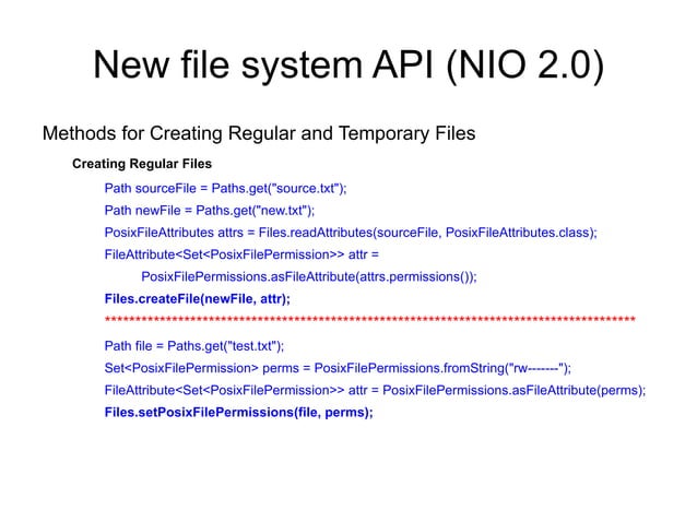 Java 7 Features and Enhancements | ODP | Programming Languages | Computing