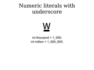 Java 7 new features | ODP