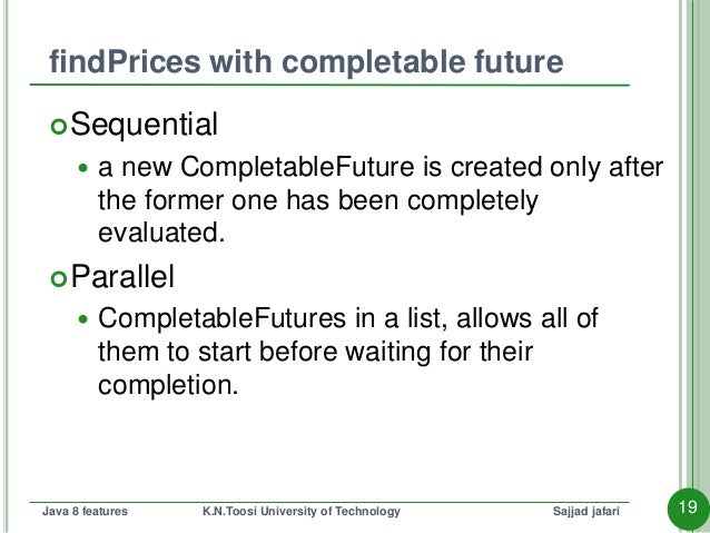 Java 8 Completable Future