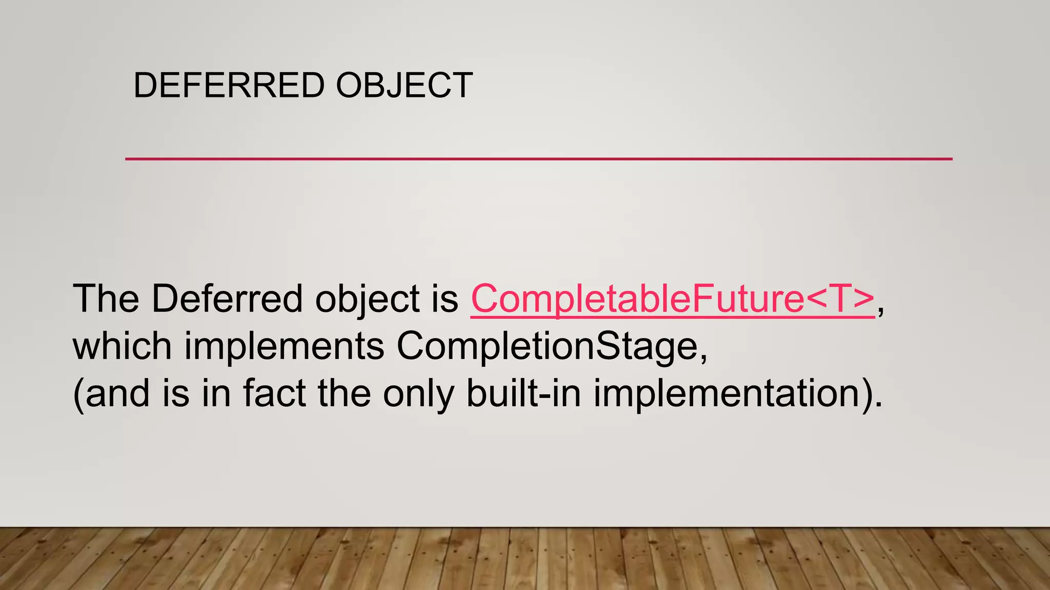Java 8 – completion stage | PPT
