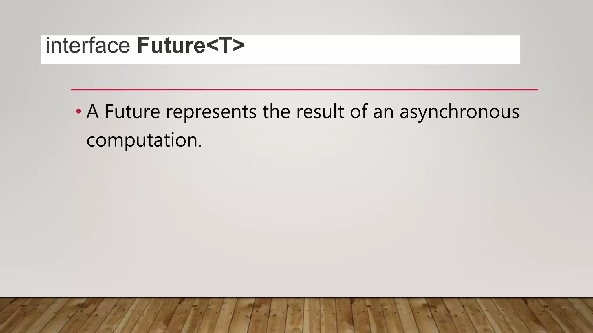 Java 8 – completion stage | PPT