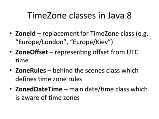 Java 8 date & time javaday2014 | PPT