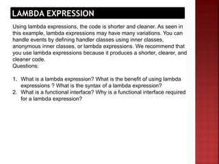 Java8 features | PDF