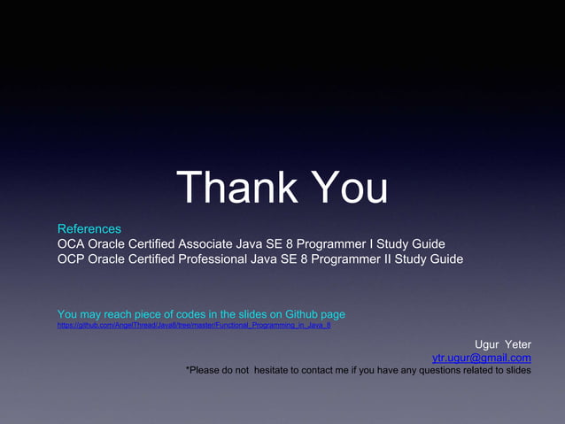 Java 8 Functional Programming - I | PPT