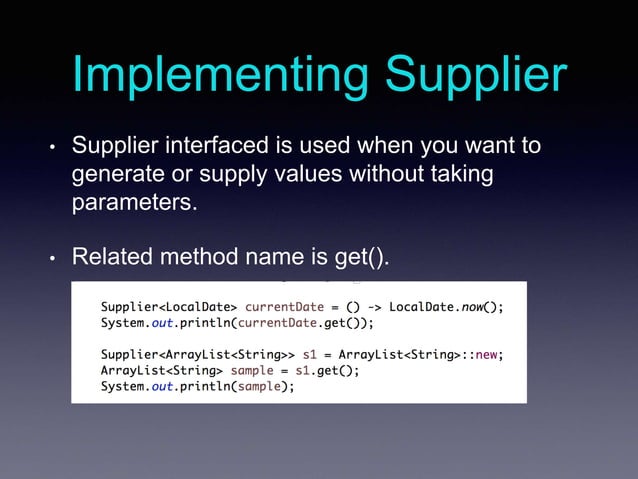 Java 8 Functional Programming - I | PPT