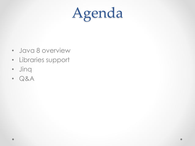 Java 8 in action.Jinq