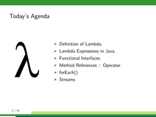 Lambda Expressions in Java | PDF