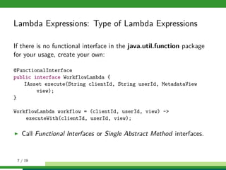 Lambda Expressions in Java | PDF