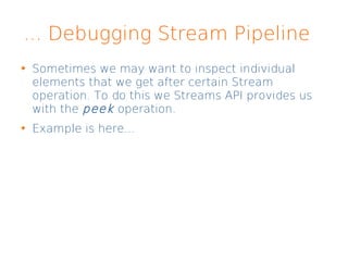Java 8 Streams | PPT