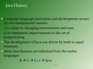 Java Notes | PPT