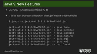 Java 9 - Part1: New Features (Not Jigsaw Modules) | ODP