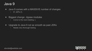 Java 9 - Part1: New Features (Not Jigsaw Modules) | ODP