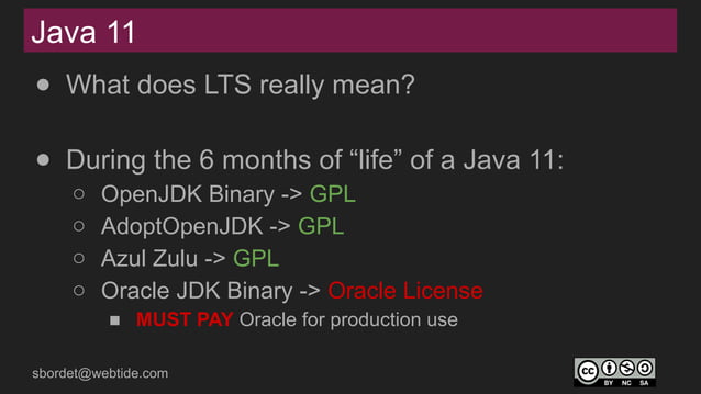 Java 9/10/11 - What's new and why you should upgrade | PPT