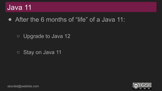 Java 9/10/11 - What's new and why you should upgrade | PPT