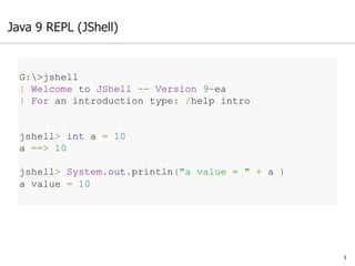 자바9 특징 (Java9 Features) | PPTX