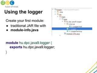 Java 9 and Project Jigsaw | PPT