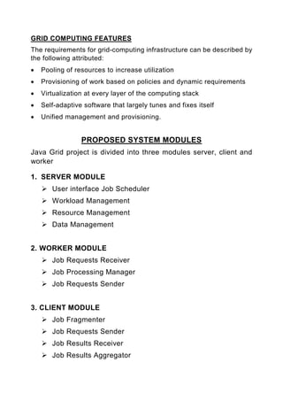 Java Abs Grid Information Retrival System | PDF