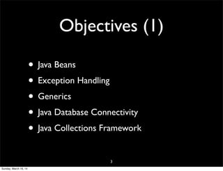Java Advanced Features (TCF 2014) | PPT