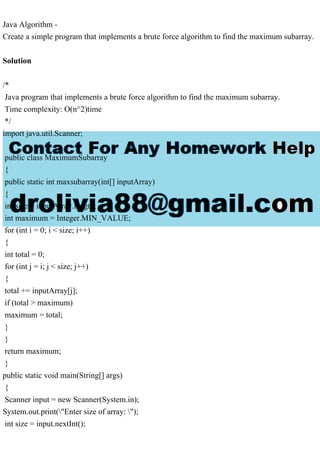 Implements Java Code