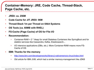 Java and cgroups eng | PPT