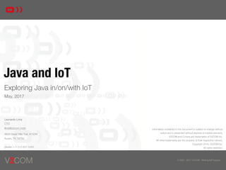 Java & IoT | PDF