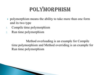 Java and its concepts | PPT