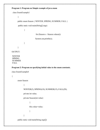 Java and j2ee_lab-manual | PDF