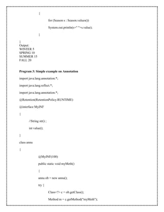 Java and j2ee_lab-manual | PDF