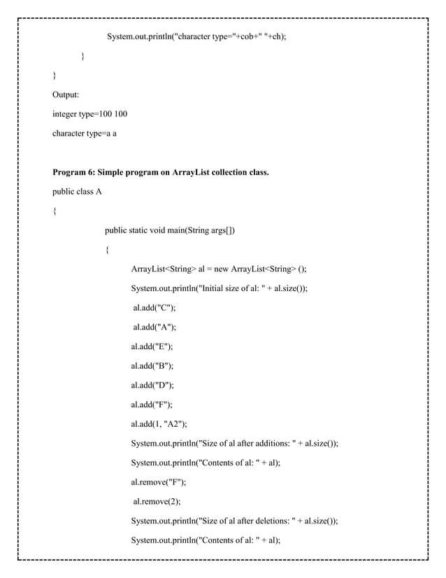 Java and j2ee_lab-manual | PDF