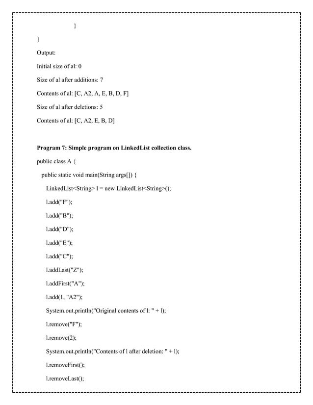 Java and j2ee_lab-manual | PDF