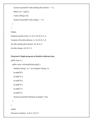 Java and j2ee_lab-manual | PDF