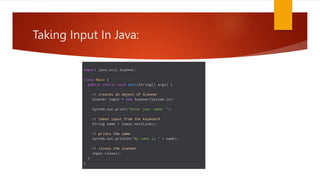 JAVA AND OOPS CONCEPTS.pptx helpful for engineering | PPT