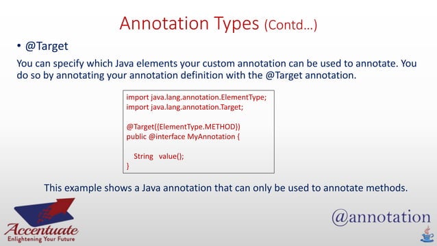 Java annotations | PPSX