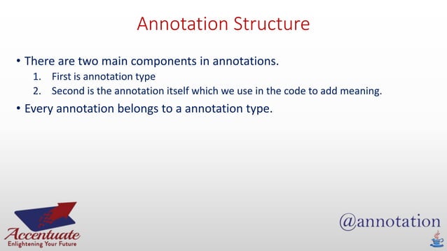 Java annotations | PPSX