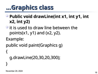 Introduction to Java Applet and Life cycle of an Applet | PPT