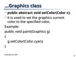 Introduction to Java Applet and Life cycle of an Applet | PPT
