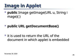 Introduction to Java Applet and Life cycle of an Applet | PPT