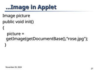 Introduction to Java Applet and Life cycle of an Applet | PPT