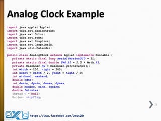 Java Applet and Graphics | PPT