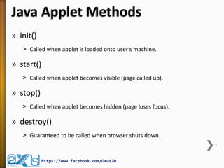Java Applet and Graphics | PPT