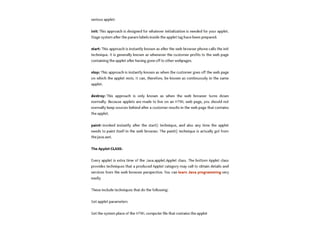 Java applet basics | PPT