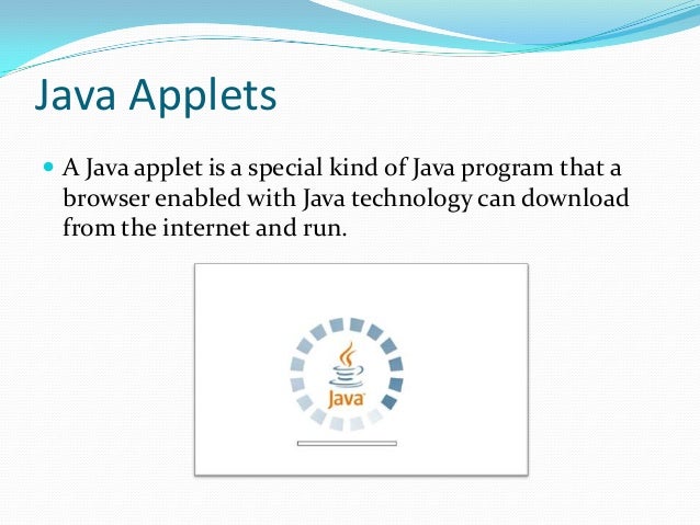 Java applet programming using jdbc2