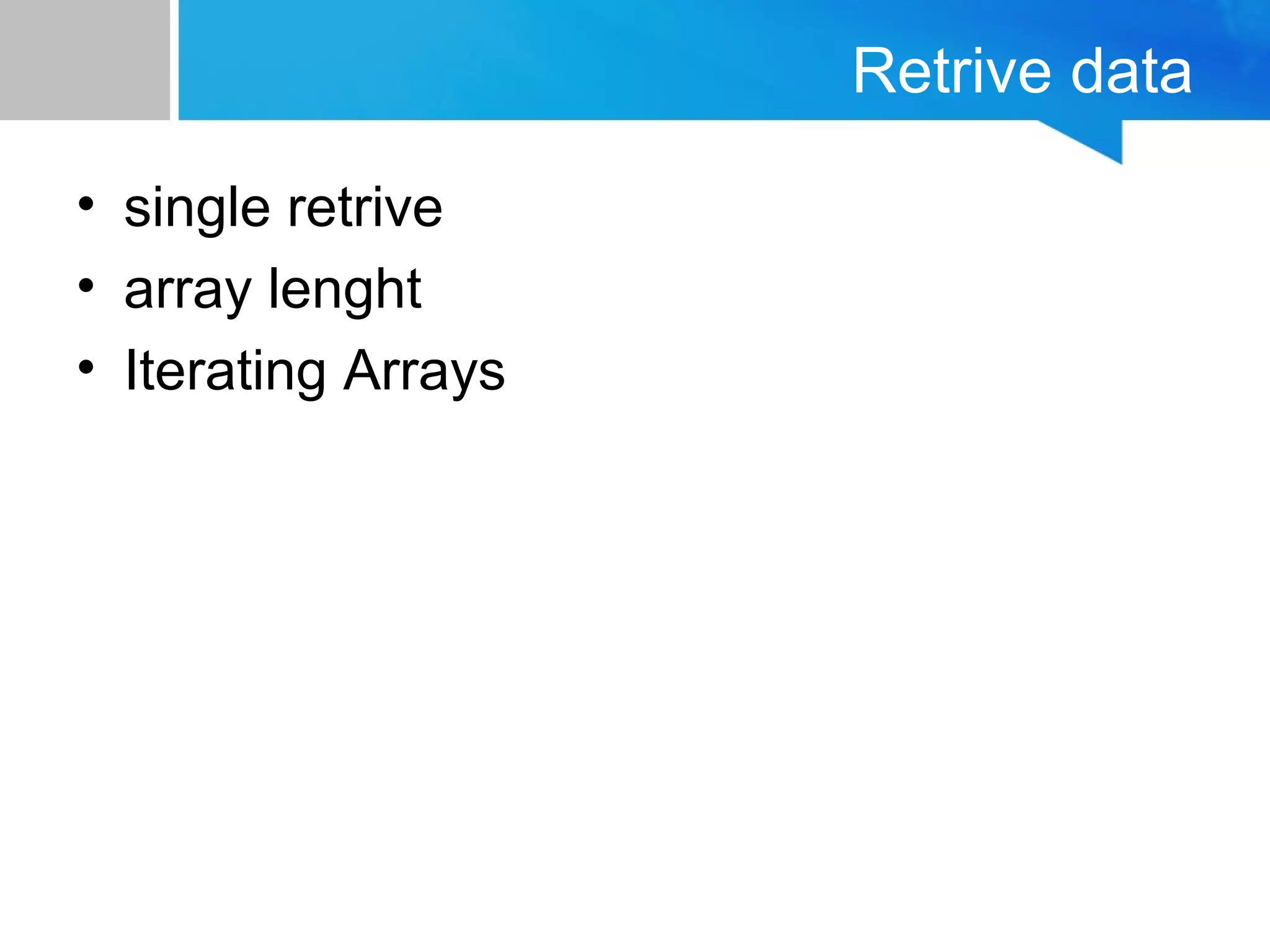 Java Arrays Ppt