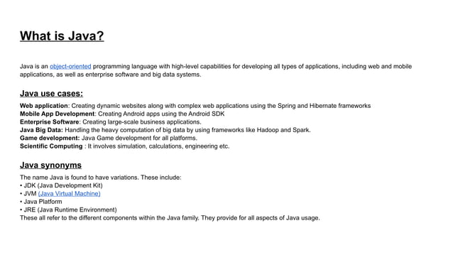 best java training institute in Chandigarh ppt | PPT