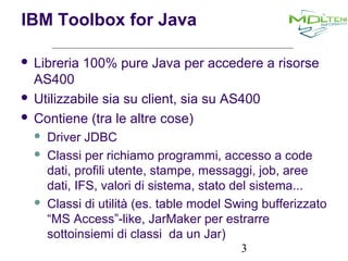 Java per as400 | PPT