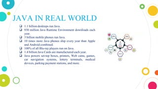 How java is better than other languages according to history and uses ...