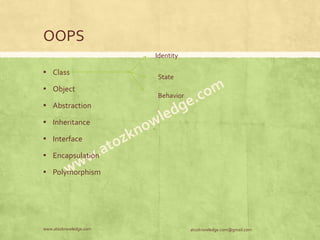 Java Basic Oops Concept | PDF